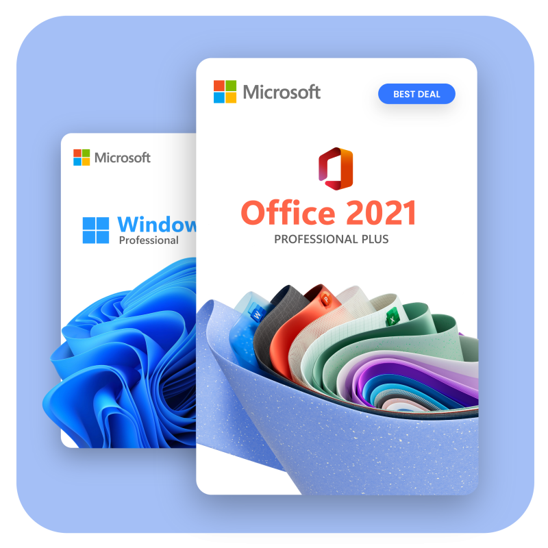 Pachet Licente Windows 11 Pro + Office 2021 Pro Plus | Activare ...